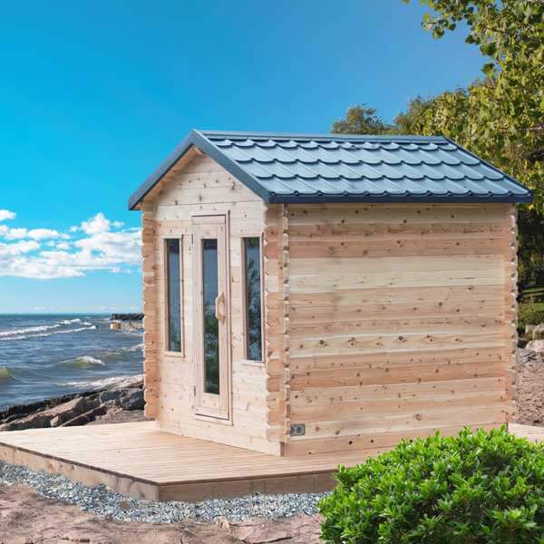 Purely Saunas CT Georgian Cabin Electric Heated Sauna
